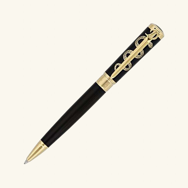ST Dupont Sword Ballpoint Pen Black | Tanagra Saudi Arabia
